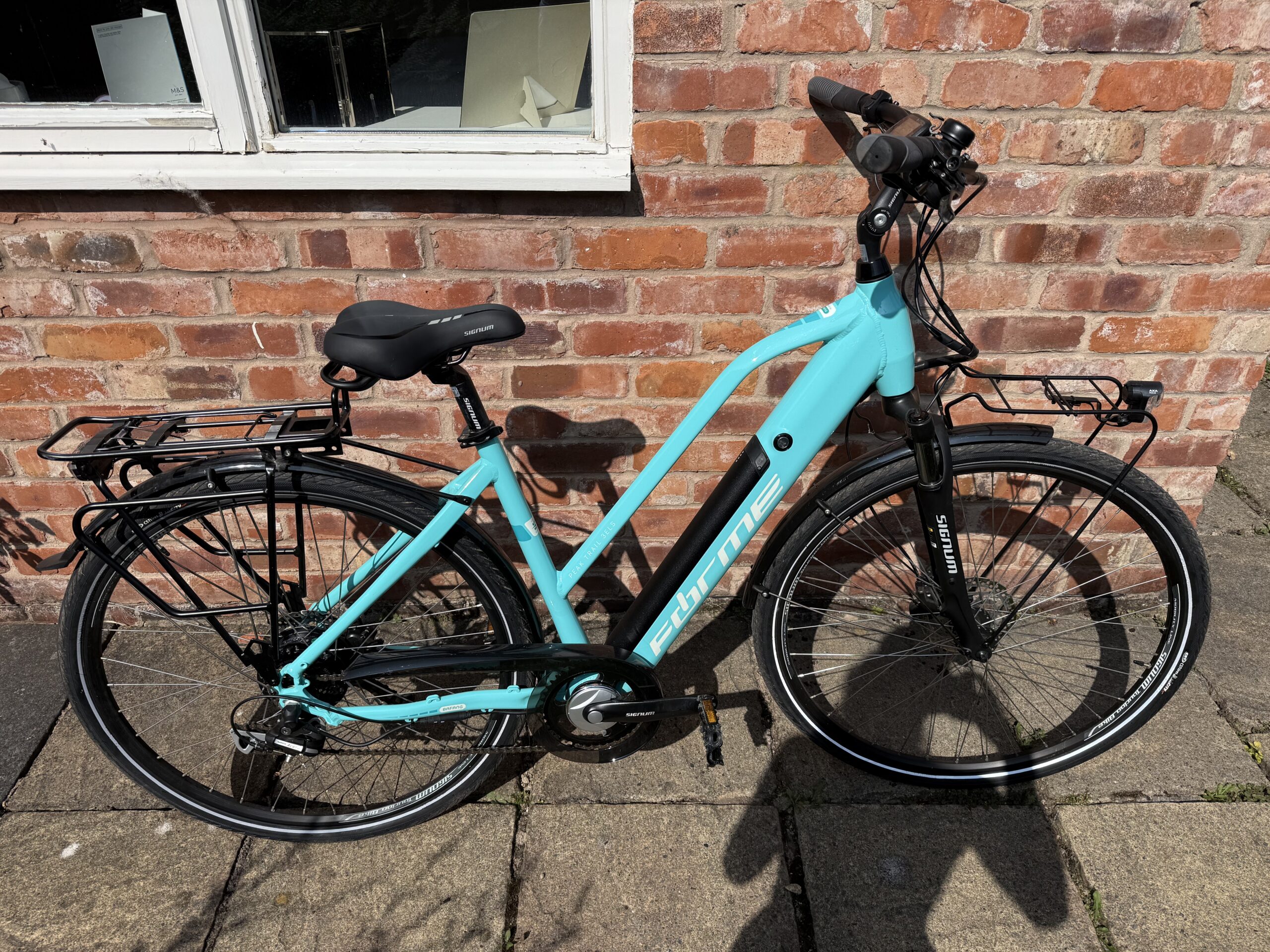 Forme Peak Trails 3 els Electric Step Through Bike - Free UK Delivery ...