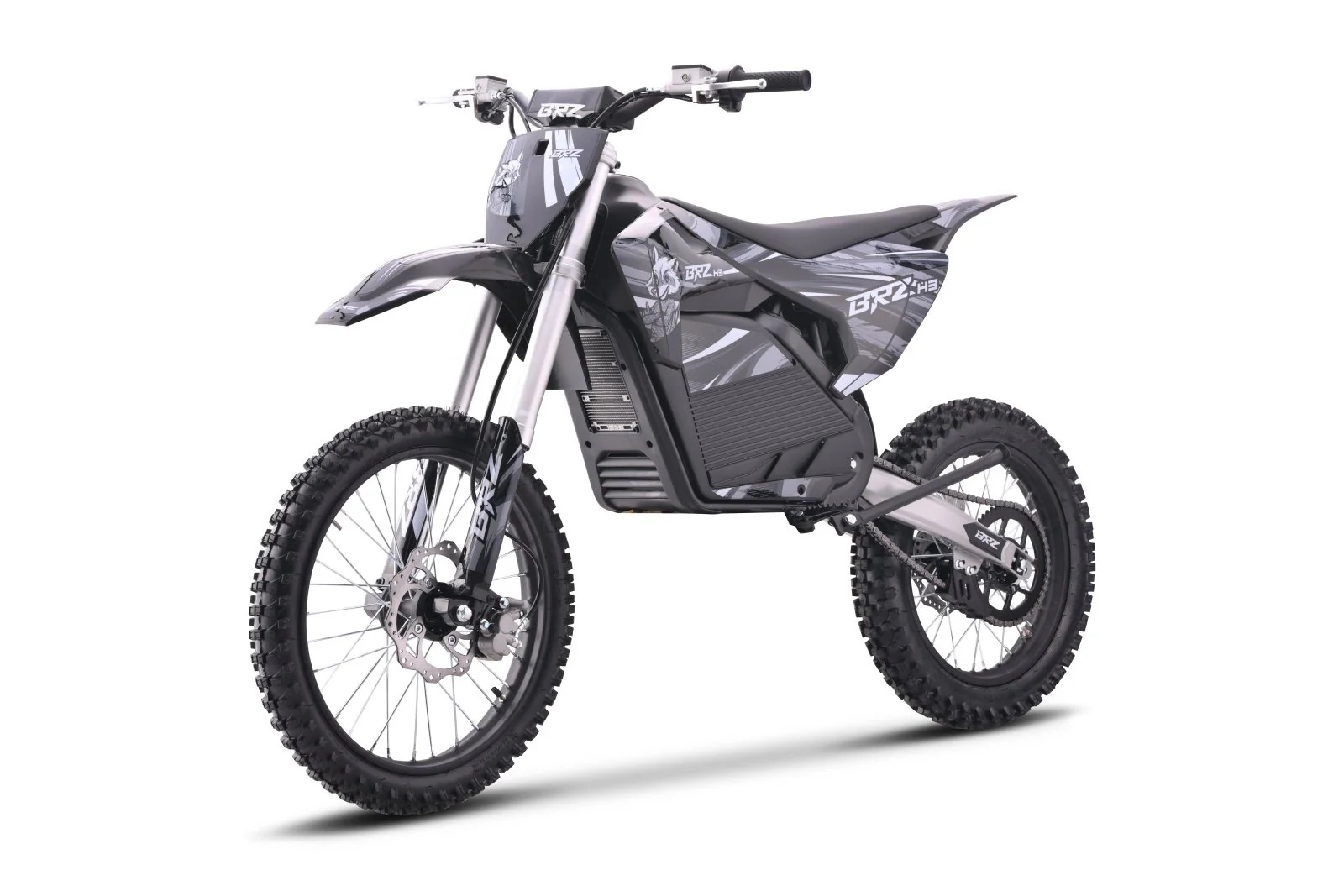 BRZ Neon Thunder Pro 72v 5000w Electric Dirt Bike 17/14" - Free UK ...