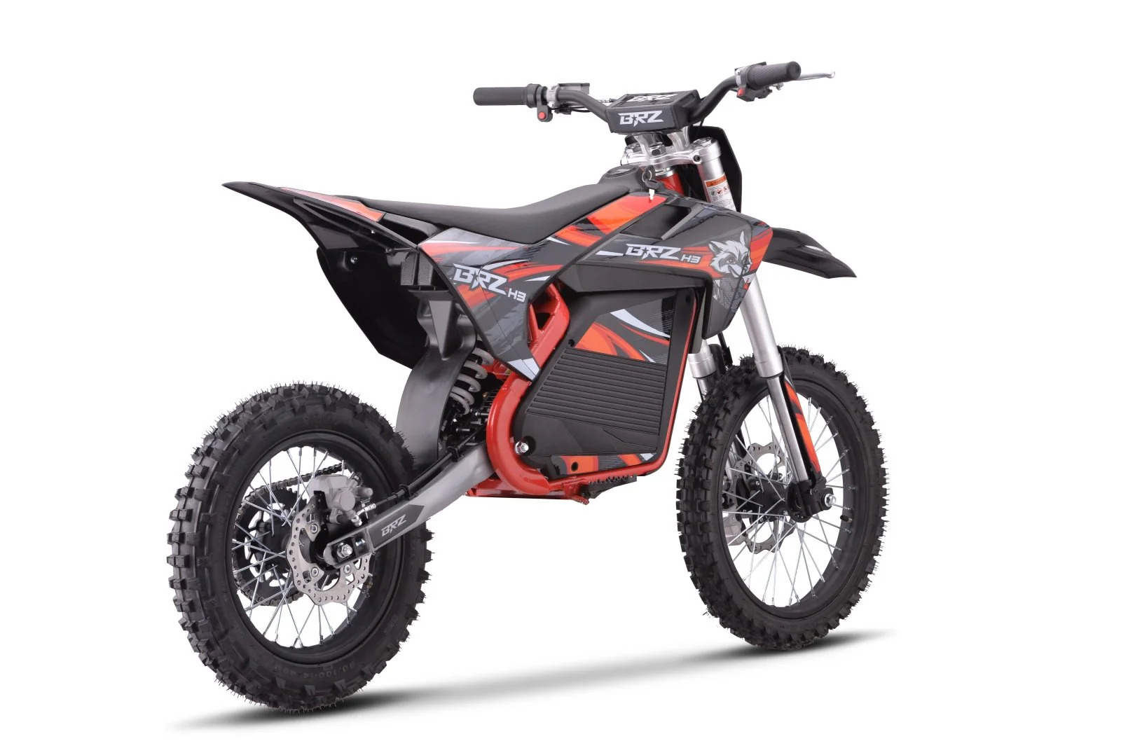 BRZ Neon Thunder Pro 72v 5000w Electric Dirt Bike 17/14" - Free UK ...